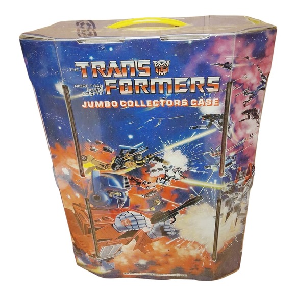 Hasbro | Bags | Rare 984 16 G1 Transformers Vinyl Jumbo Collectors Case ...